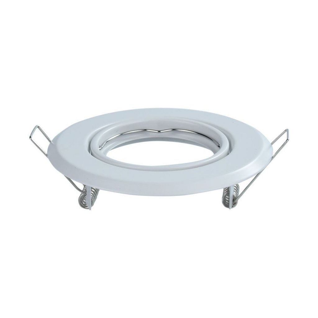 GU10 Round LED Downlight Holder Blanco (Caja 2 Piezas) | Leroy Merlin