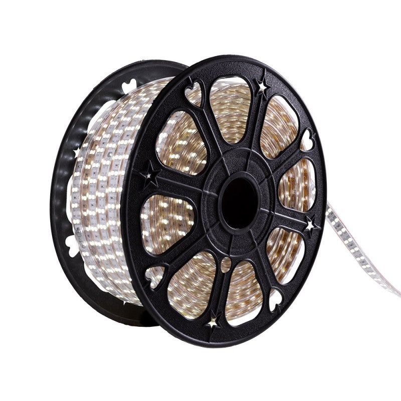 Tira de 120 LEDs/M 500W 4200ºK SMD5050 220VAC IP65 x50M 40.000H [HO-220 ...