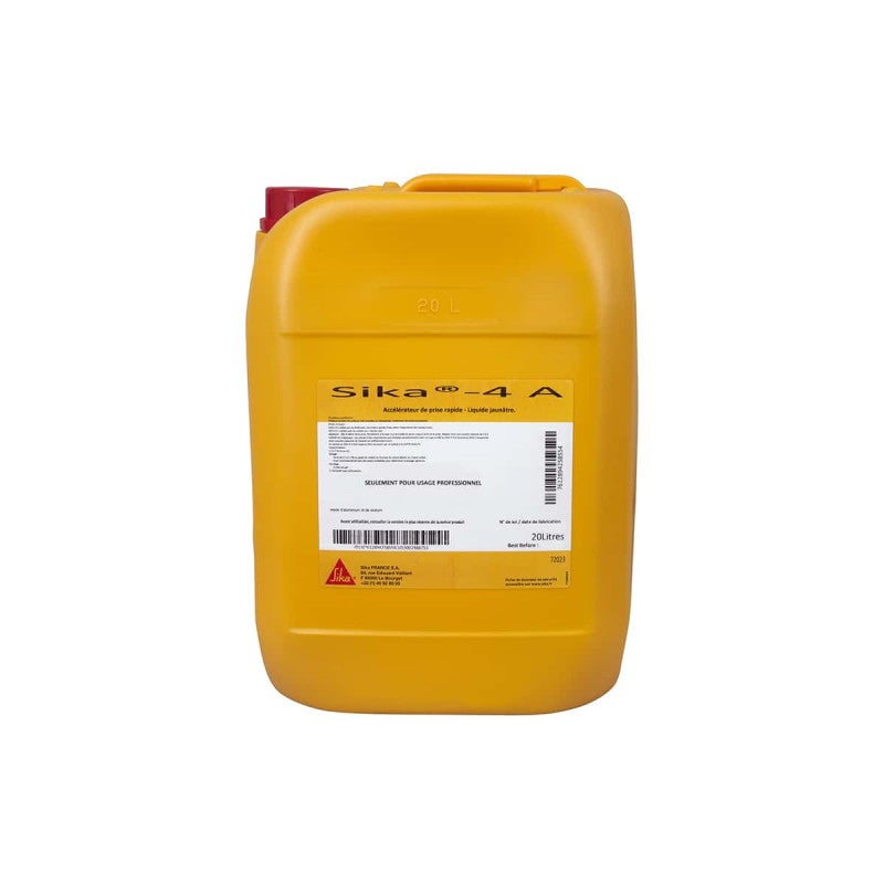 Activateur SIKA -4a - Pour prise rapide - 20L | Leroy Merlin
