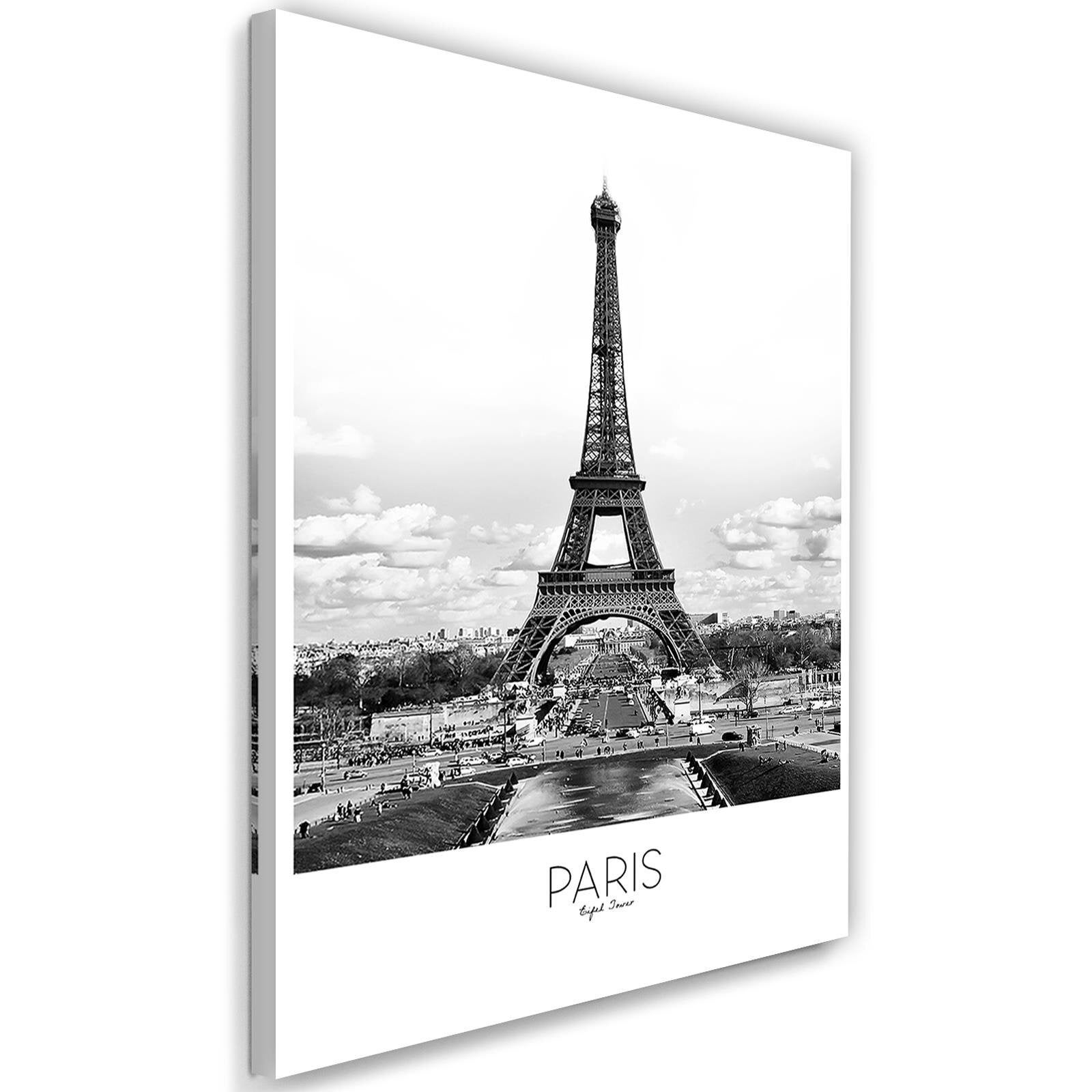Tableau tour eiffel paris - 60 x 90 cm | Leroy Merlin
