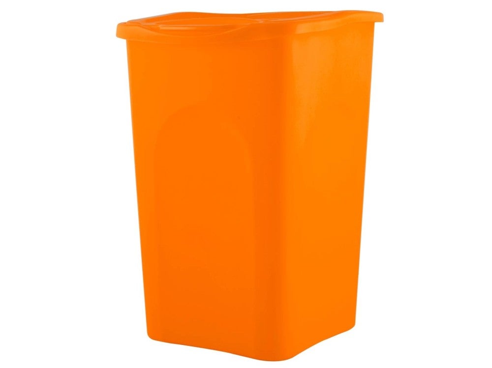 Patty translucide orange 50 litres Orange Home | Leroy Merlin