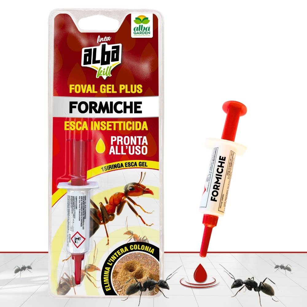 Siringa Gel Formiche - Albagarden - per Interno, Esterno, Trappole Anti ...