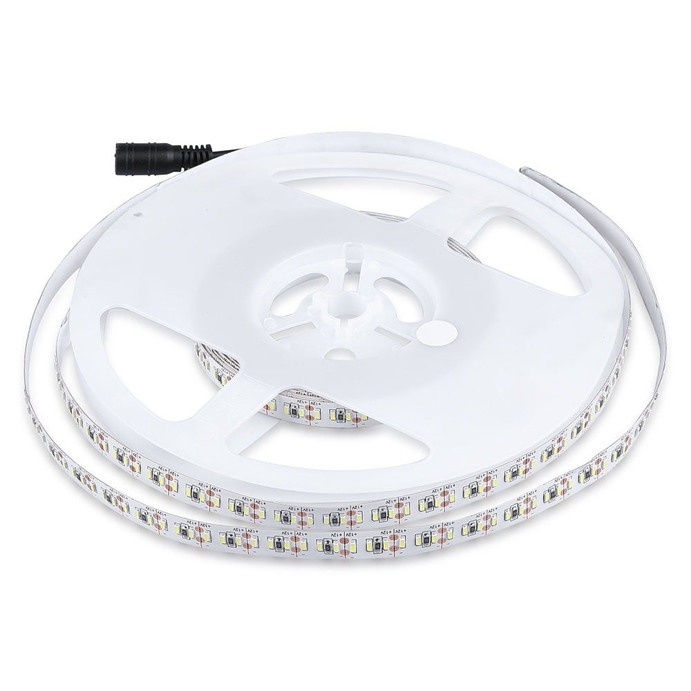 V-TAC VT-3014 LED strip 204led/mt SMD3014 strip 5M 12V 18W/mt cold ...