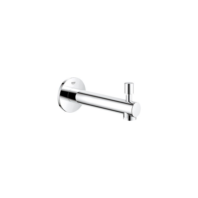 Grohe Concetto Bec Bain déverseur avec inverseur (13281001) | Leroy Merlin
