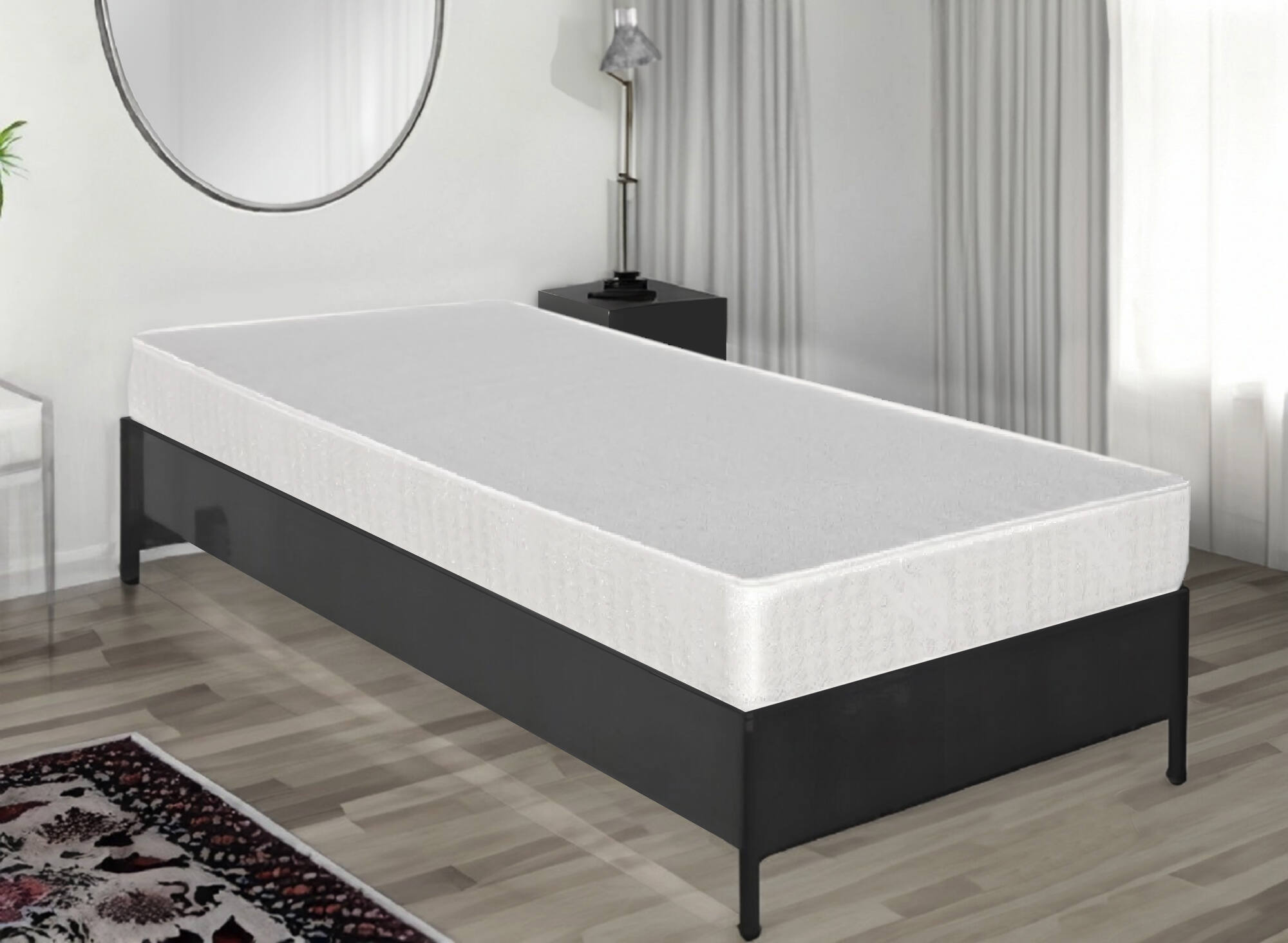 Matelas simple Nilde, matelas en polyuréthane expansé, matelas roulé ...