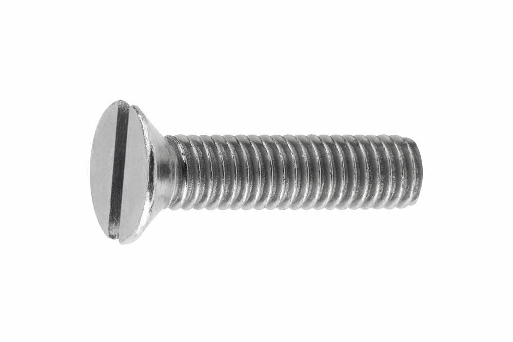 Vis à tête fraisée rainurée - 4.8 - Zinguée M5 x 25 - Boite de 250 ...