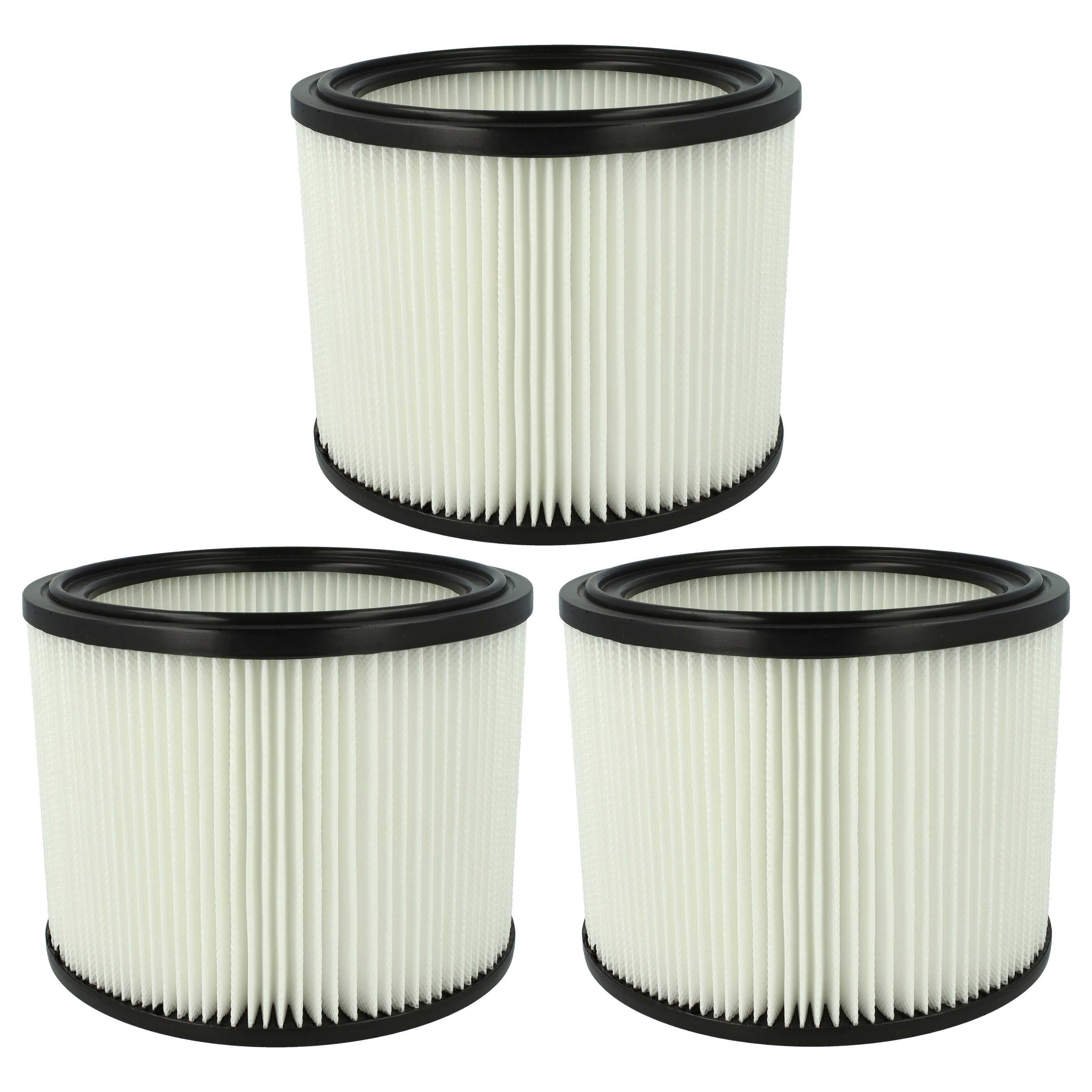 Vhbw 3x Cartouche filtrante compatible avec Stihl SE 100, 60, 61, 50, 60 C, 60 E, 121, 121 E ...