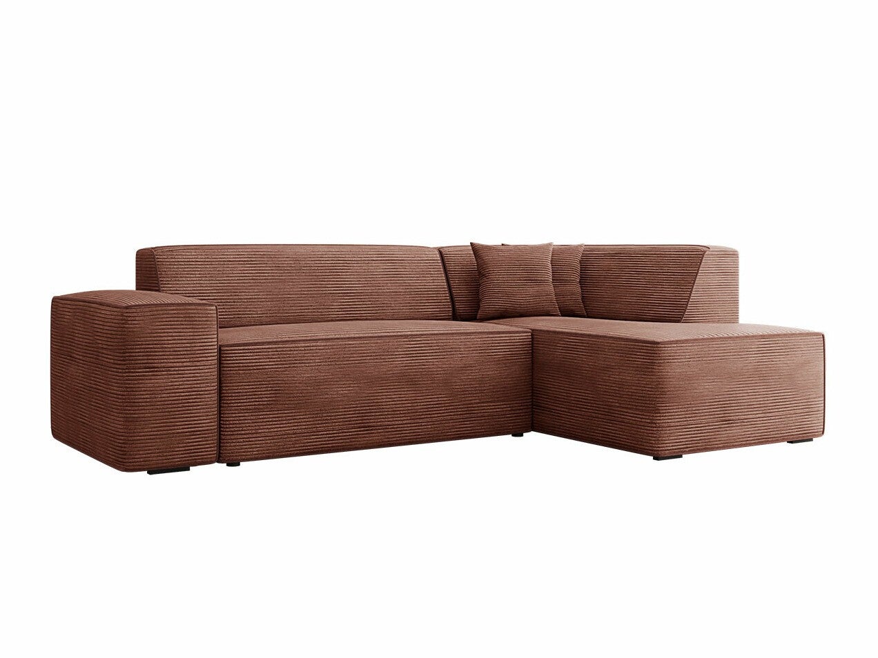 Divano angolare Comfivo 289, Marrone, 267x205x72cm | Leroy Merlin