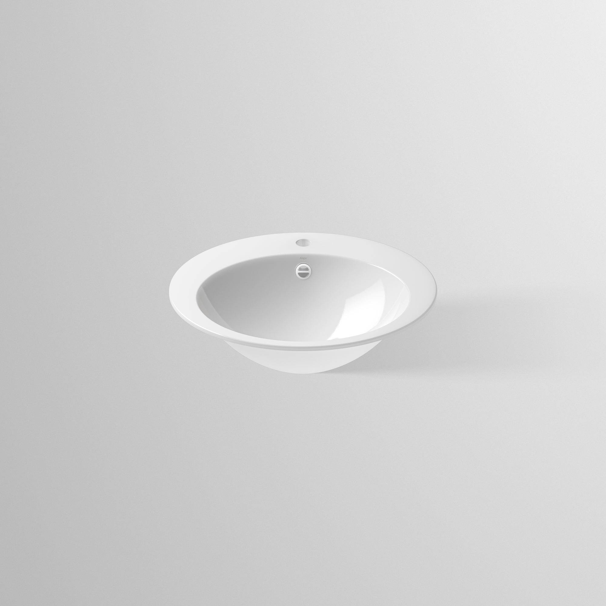 Vasque à encastrer en forme d'alape EB.O600H, ovale L : 600mm H : 150mm ...