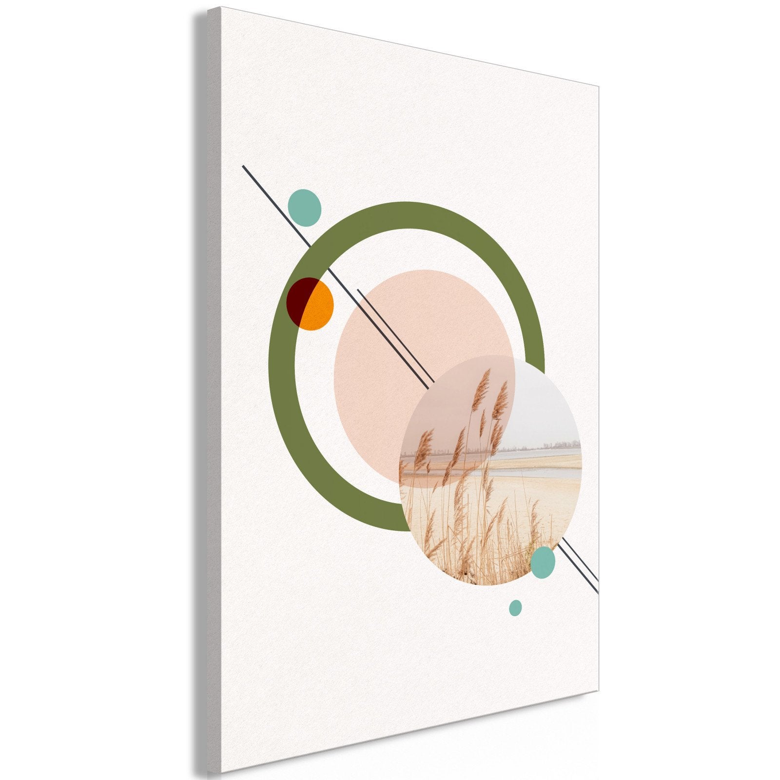 Tableau Geometric Landscape Vertical - 60 x 90 cm | Leroy Merlin