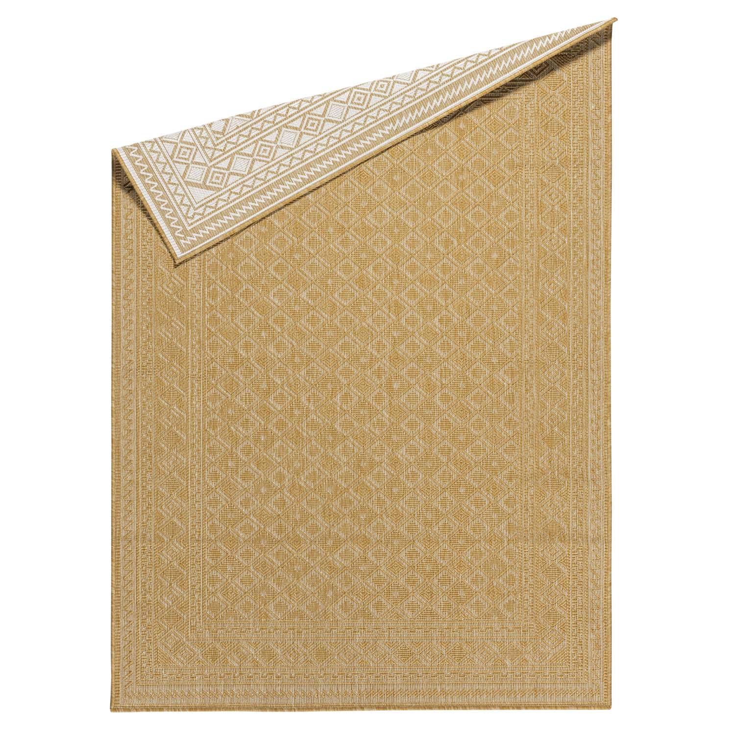 Tappeto da esterno resistente alla pioggia reversibile FLOORITA ...