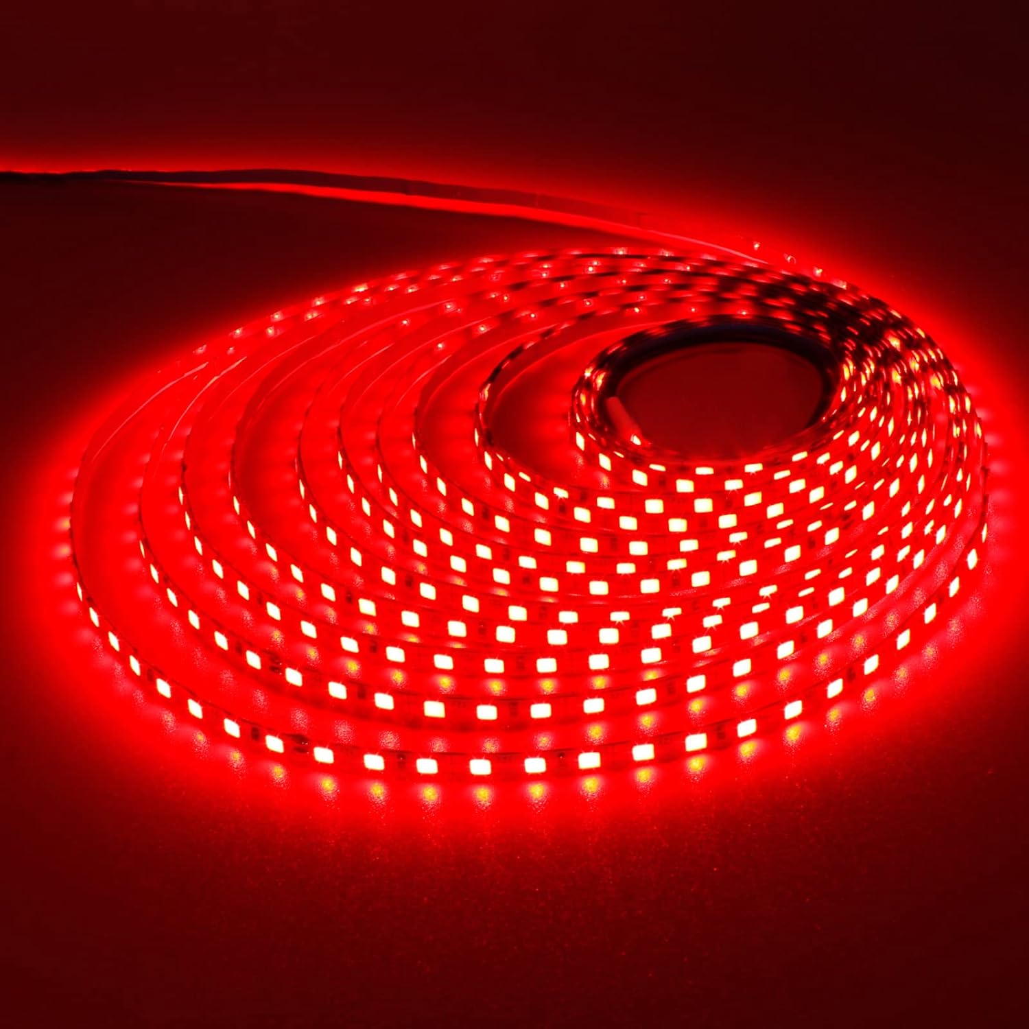 Striscia LED DC12V 4.8W/M Luce Rossa IP20 con Chip SMD3528 Misura ...