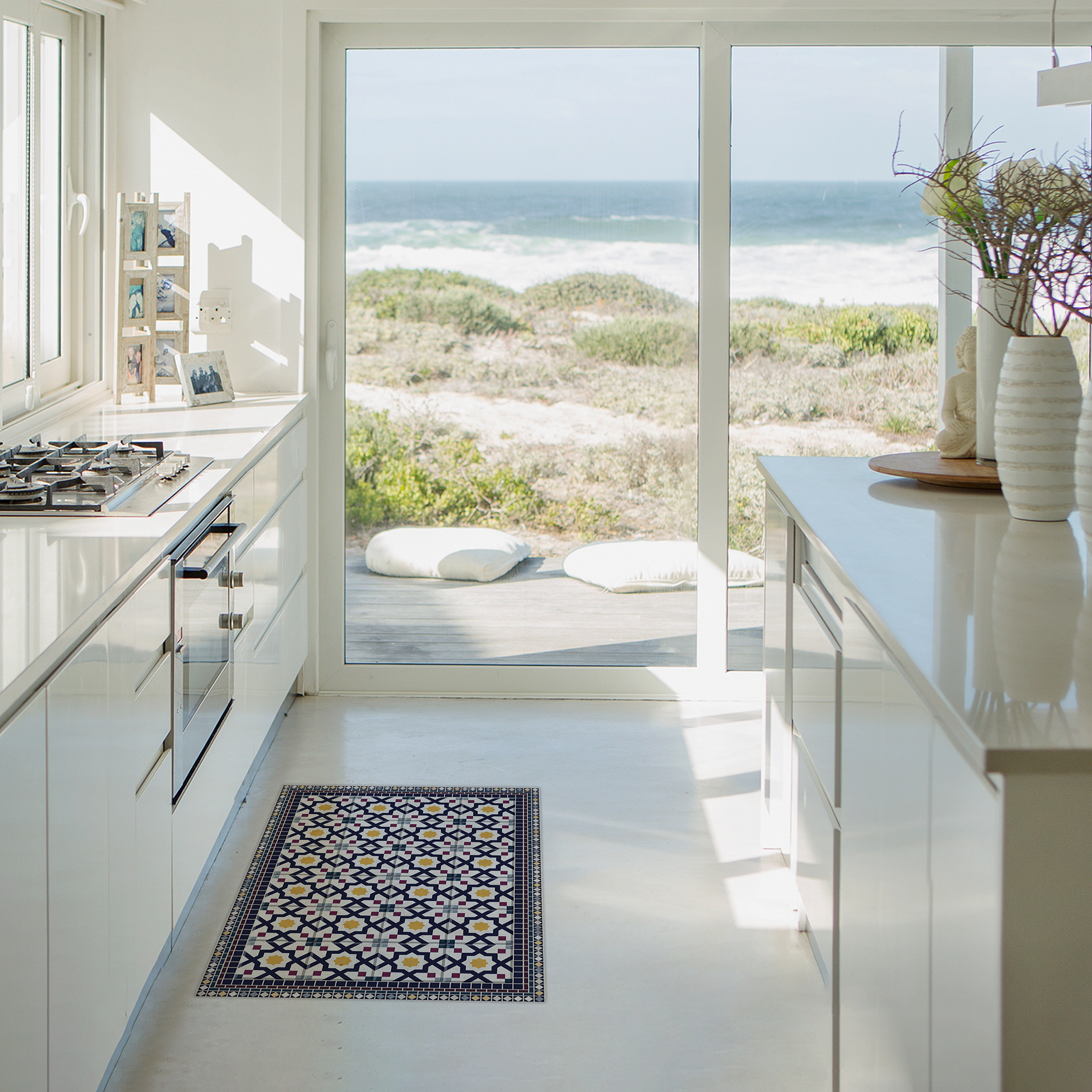 Tapis/ Motifs géométriques / 61x91 cm - RECTANGLE/ Créé et fabriqué en ...