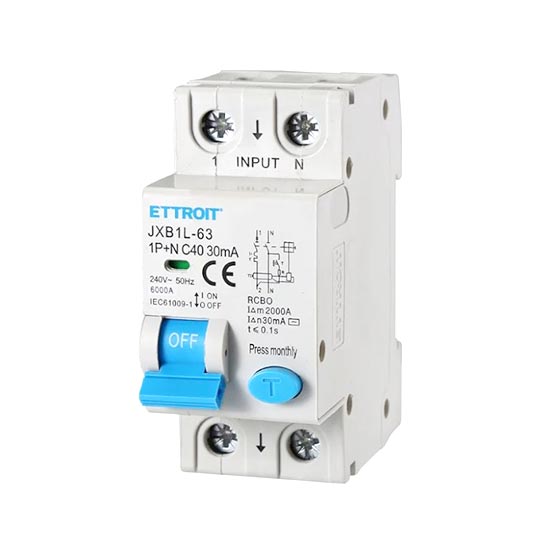 Interruttore Magnetotermico Differenziale 1P+N 40A 6KA 30mA 220V Occupa 2 Moduli | Leroy Merlin