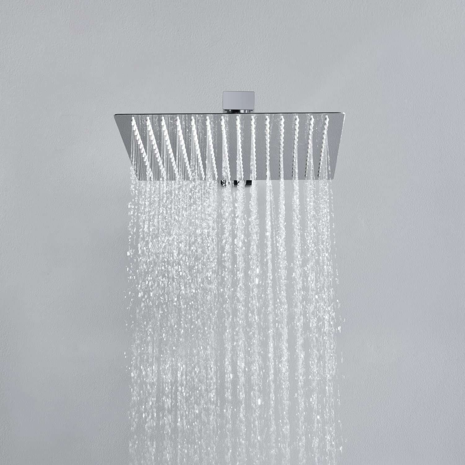 JOHO Soffione Doccia da Parete in Acciaio Inox 304 con Ugelli ...