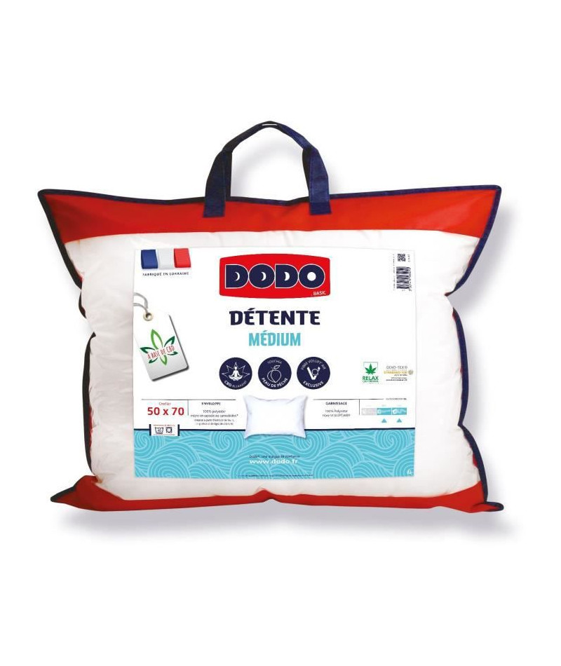 DODO - Oreiller Détente 50x70 cm | Leroy Merlin