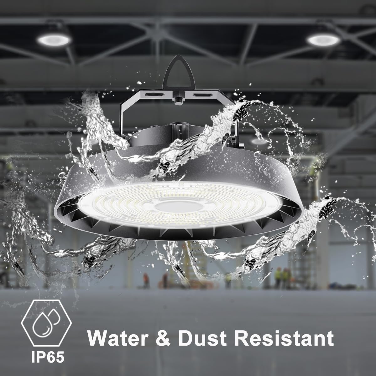 Projecteur LED Industriel150W |UFO Haute Baie Lampe|Blanc Froid 5000K ...