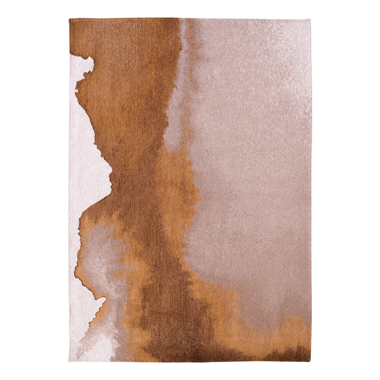 Tapis de salon tissé plat Lagoon - Meditation Collection - Chestnut ...