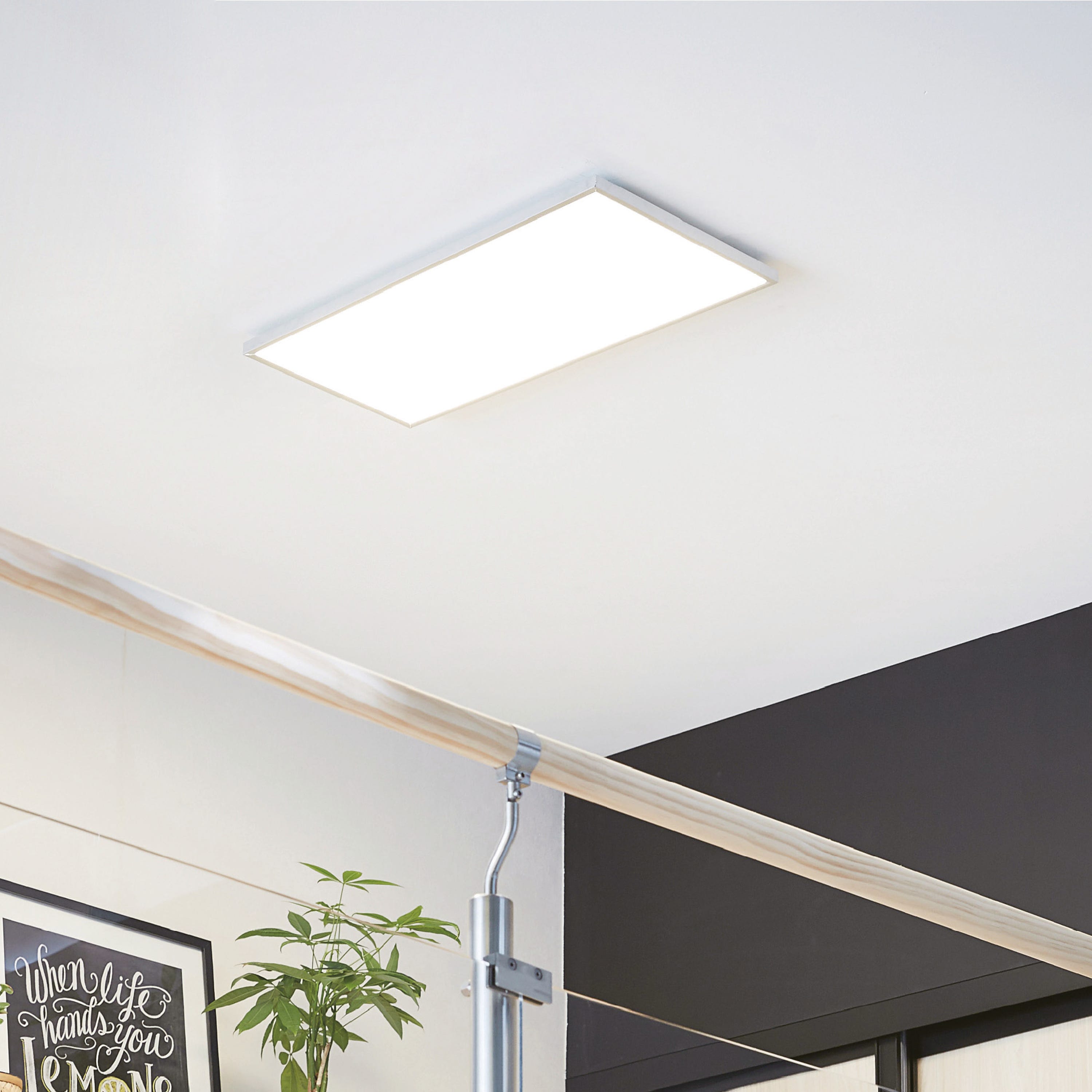 INSPIRE - GDAŃSK panel LED podłączony - 30x60 cm - RGB ściemnialny ...