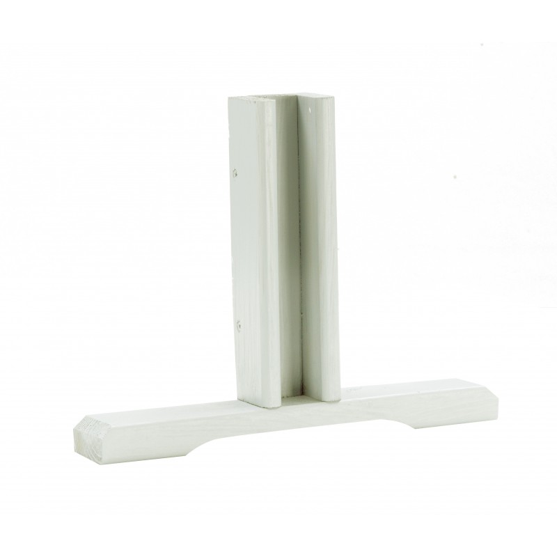 Paquet de 2 socles en bois pour supporter Alice Grills 36X5,5X28 cm ...