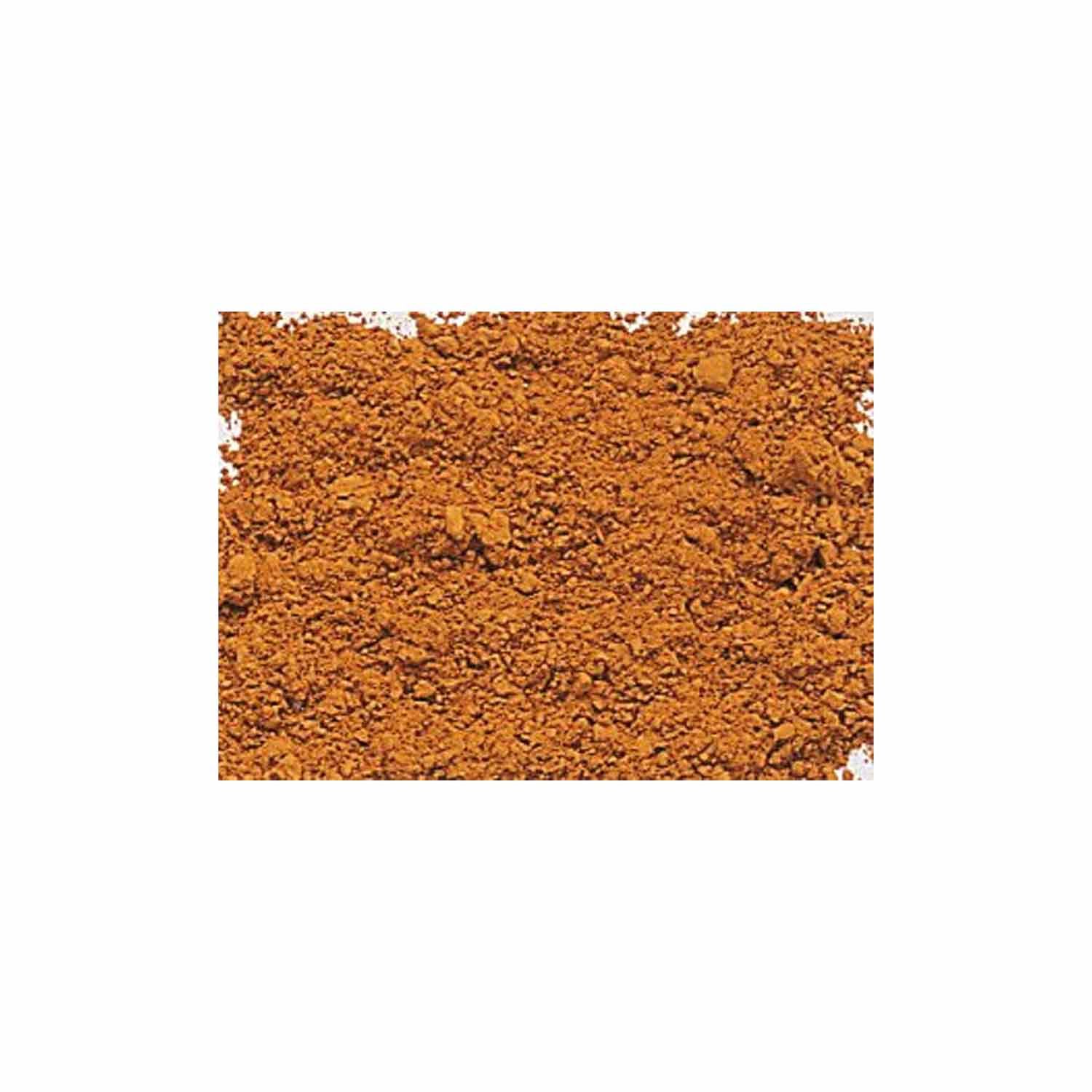 Pigment pour création de peinture - pot 120 g - Terre de sienne ...