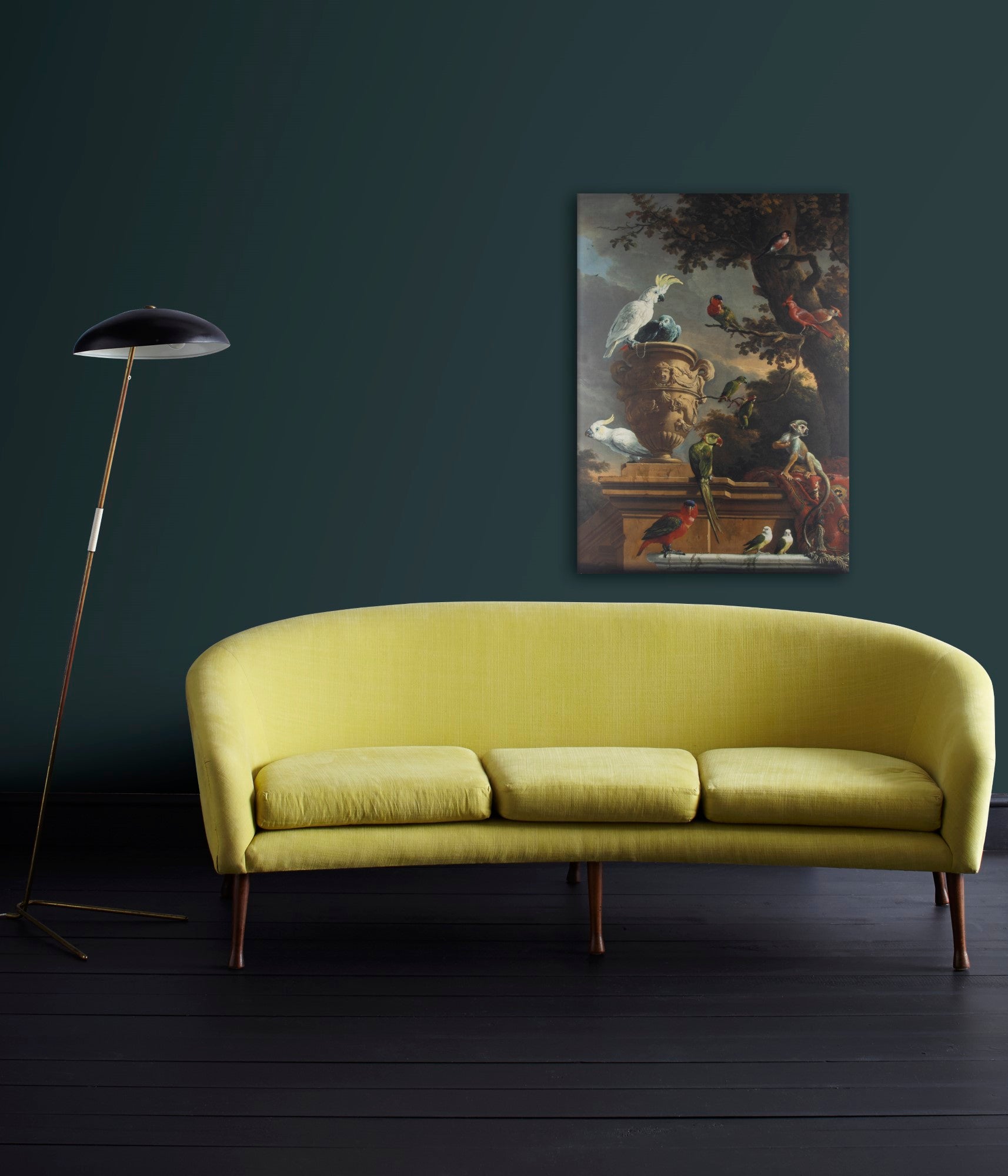 Lienzo Melchior d'Hondecoeter 70 x 100cm multicolor | Leroy Merlin
