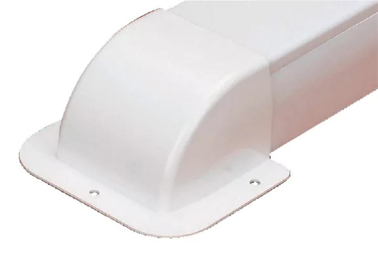 Entrée/Sortie de mur OPTIMAL - Pour 04/OP80 (80x60) - Blanc | Leroy Merlin