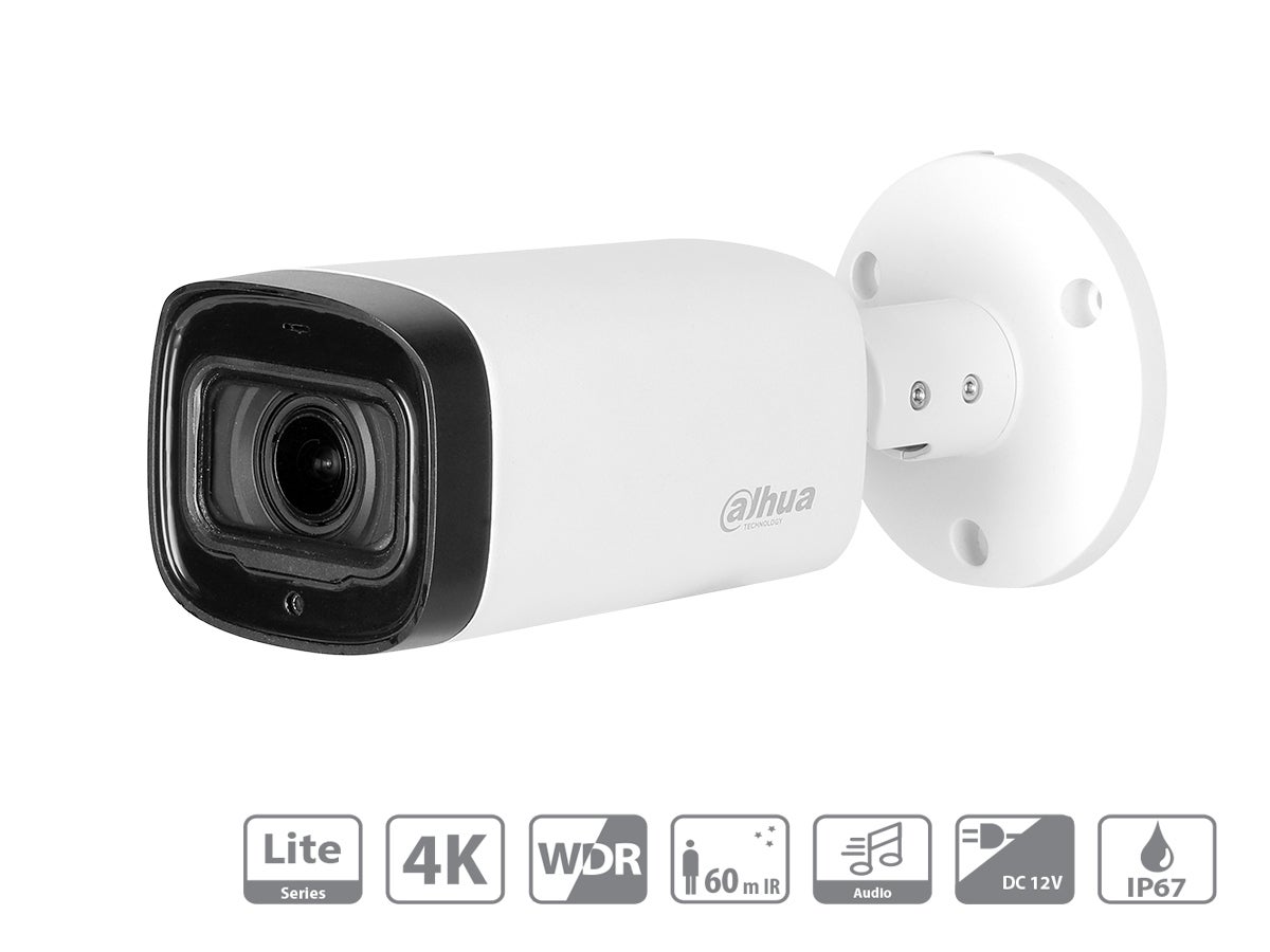 Bullet Analog Camera 4K 8K Varifocal Optics 2.7-13,5 mm ip67 12v Dahua ...