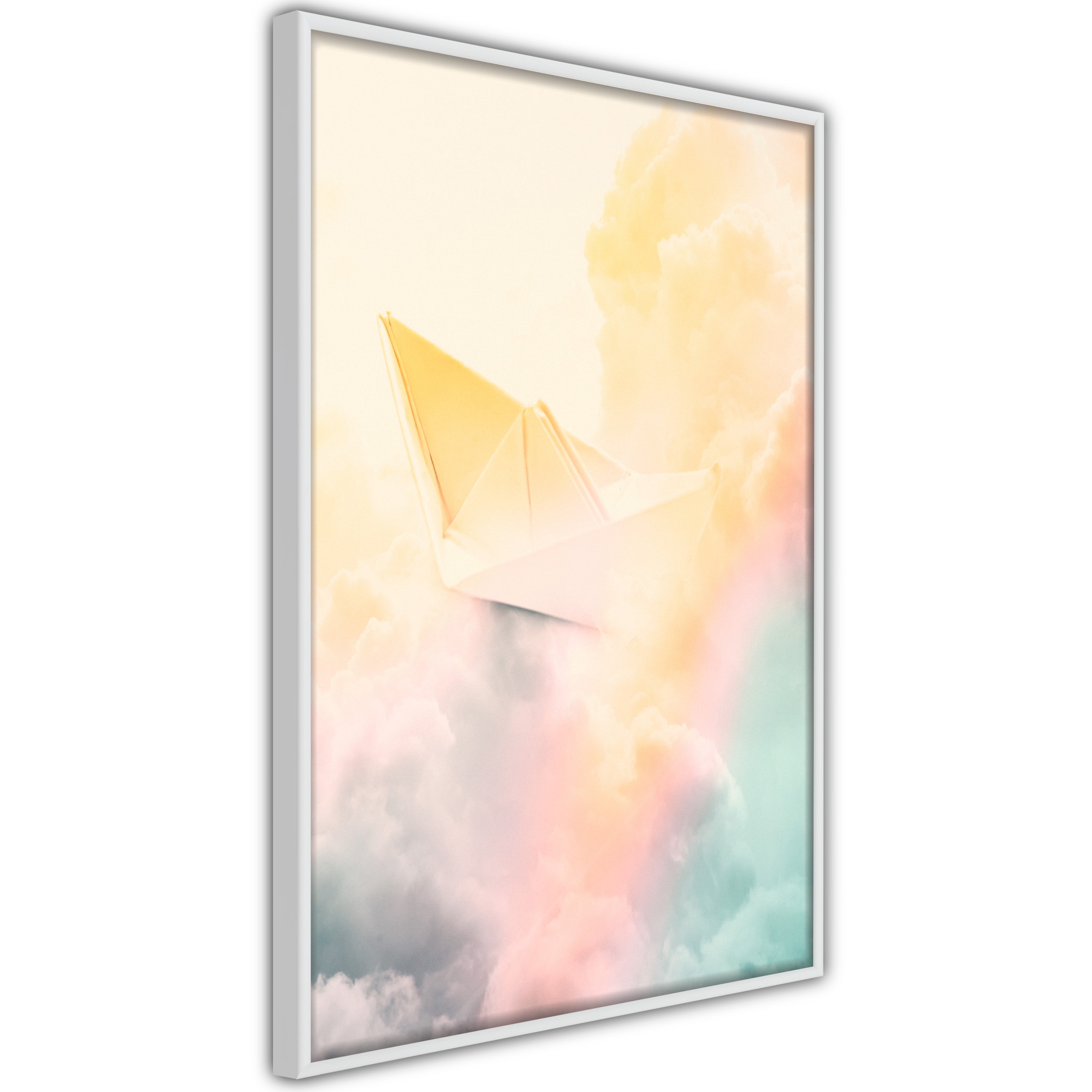 Poster et affiche - Paper Boat - 20x30 | Leroy Merlin