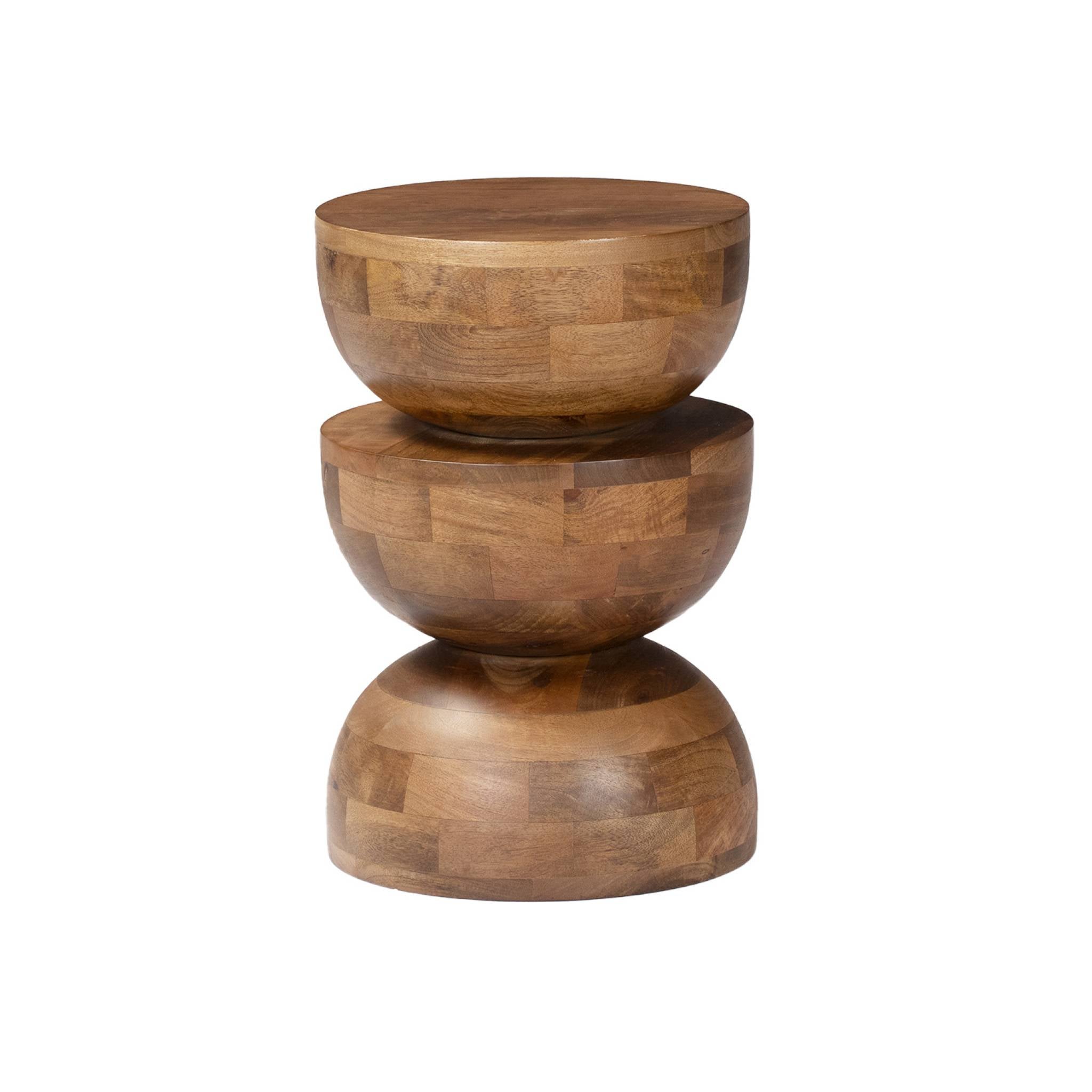 Table d'appoint. bout de canapé. table de chevet. tabouret en bois de ...