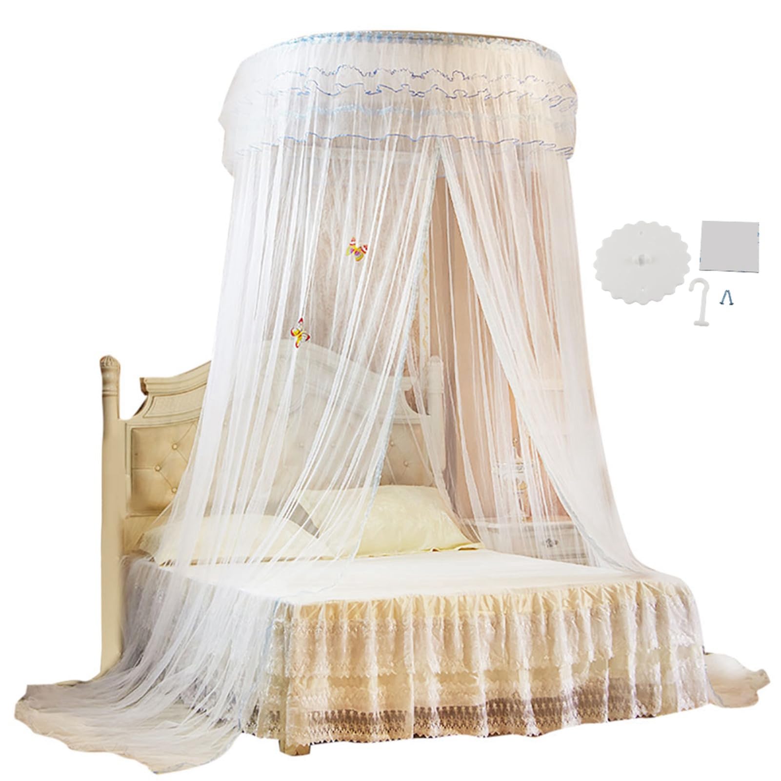 Elegante dosel para cama de niños, dosel de princesa para habitación de ...