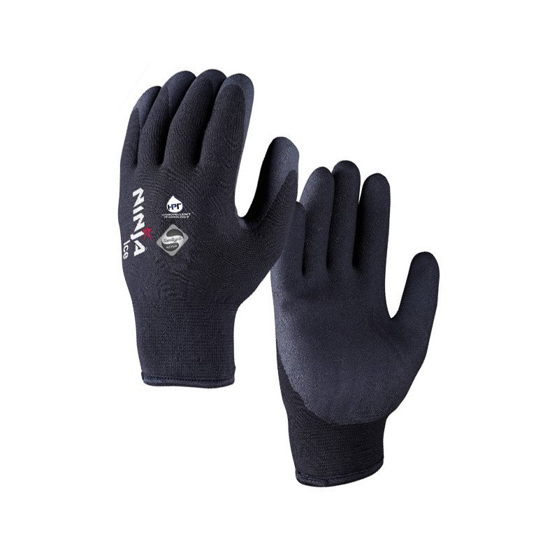 Gants de protection froid Ninja Ice enduit HPT noir T7 NI00 SINGER NI00 ...