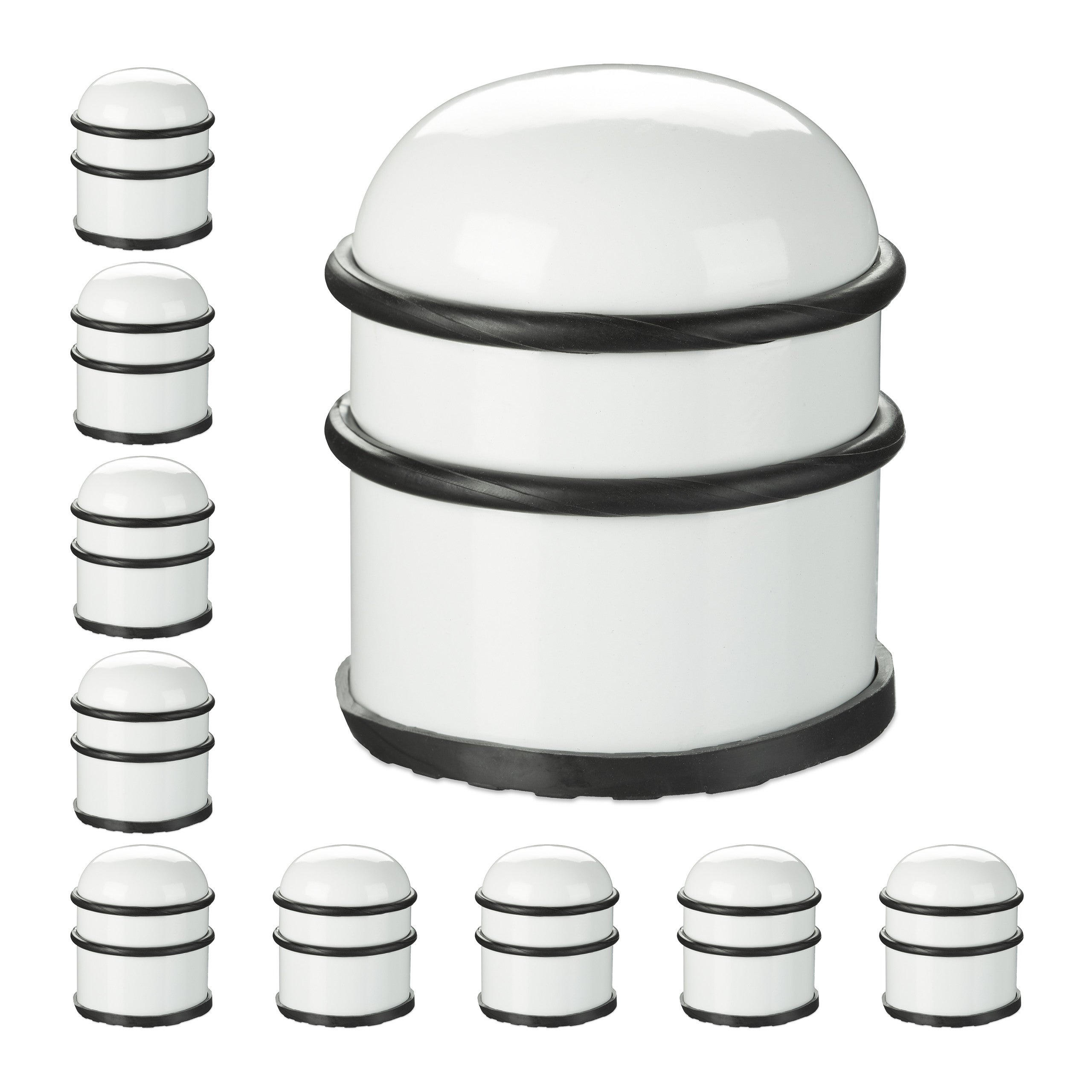 Butoir de porte, lot de 10, lourdes portes & fenêtres, en acier ...