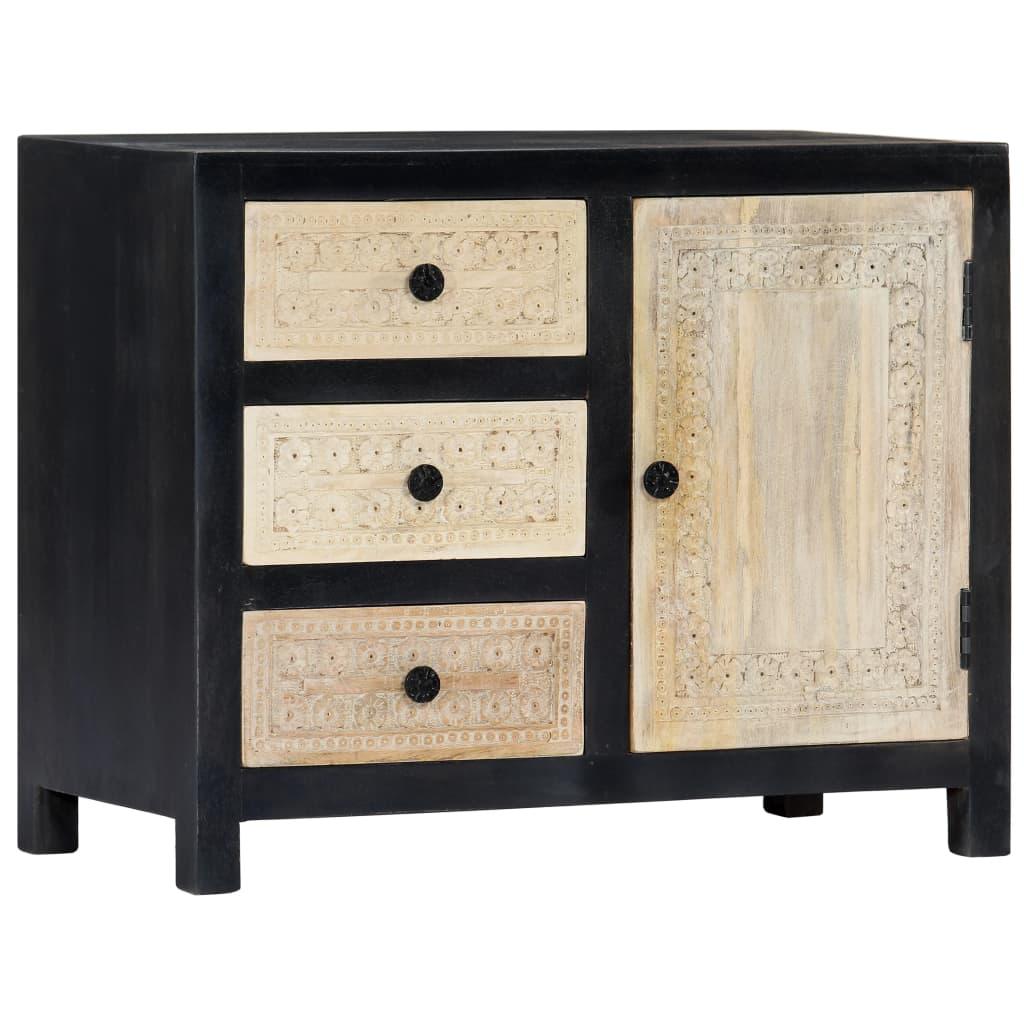 Buffet bahut armoire console meuble de rangement d'appoint sculptée à ...