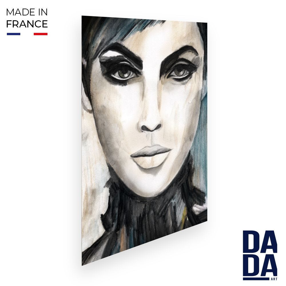 Affiche Regard Intense 40x50cm Fabriqué En France Dada Art