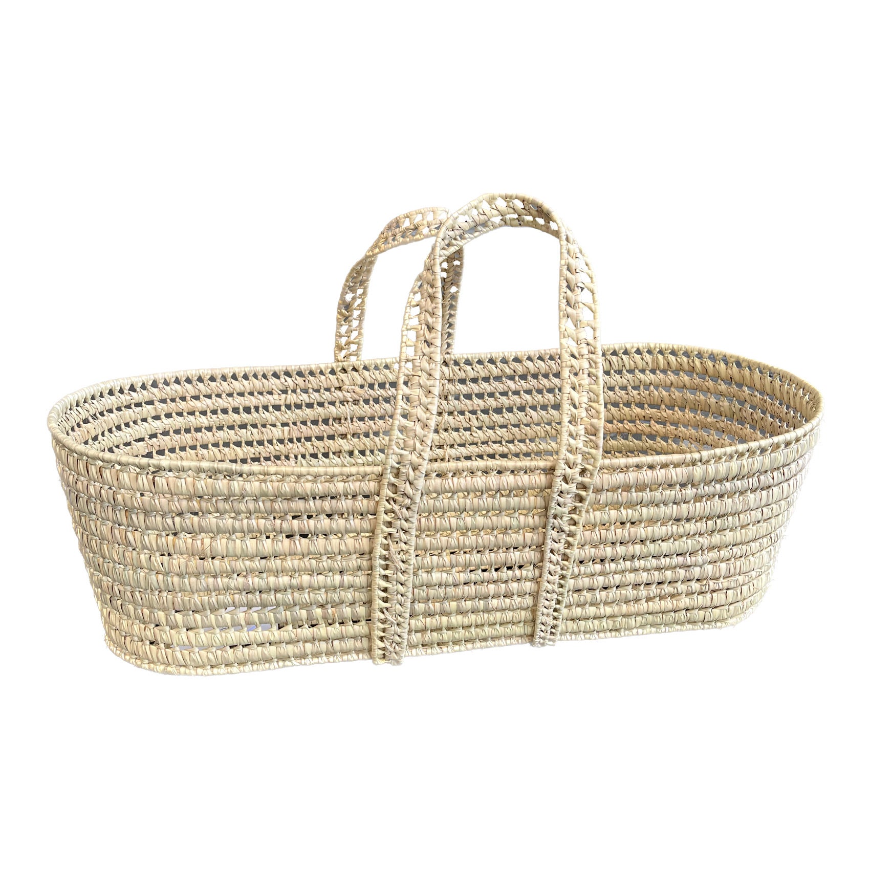 Couffin osier pour bébé - Naturel - 85x38x28 cm - Osier | Leroy Merlin