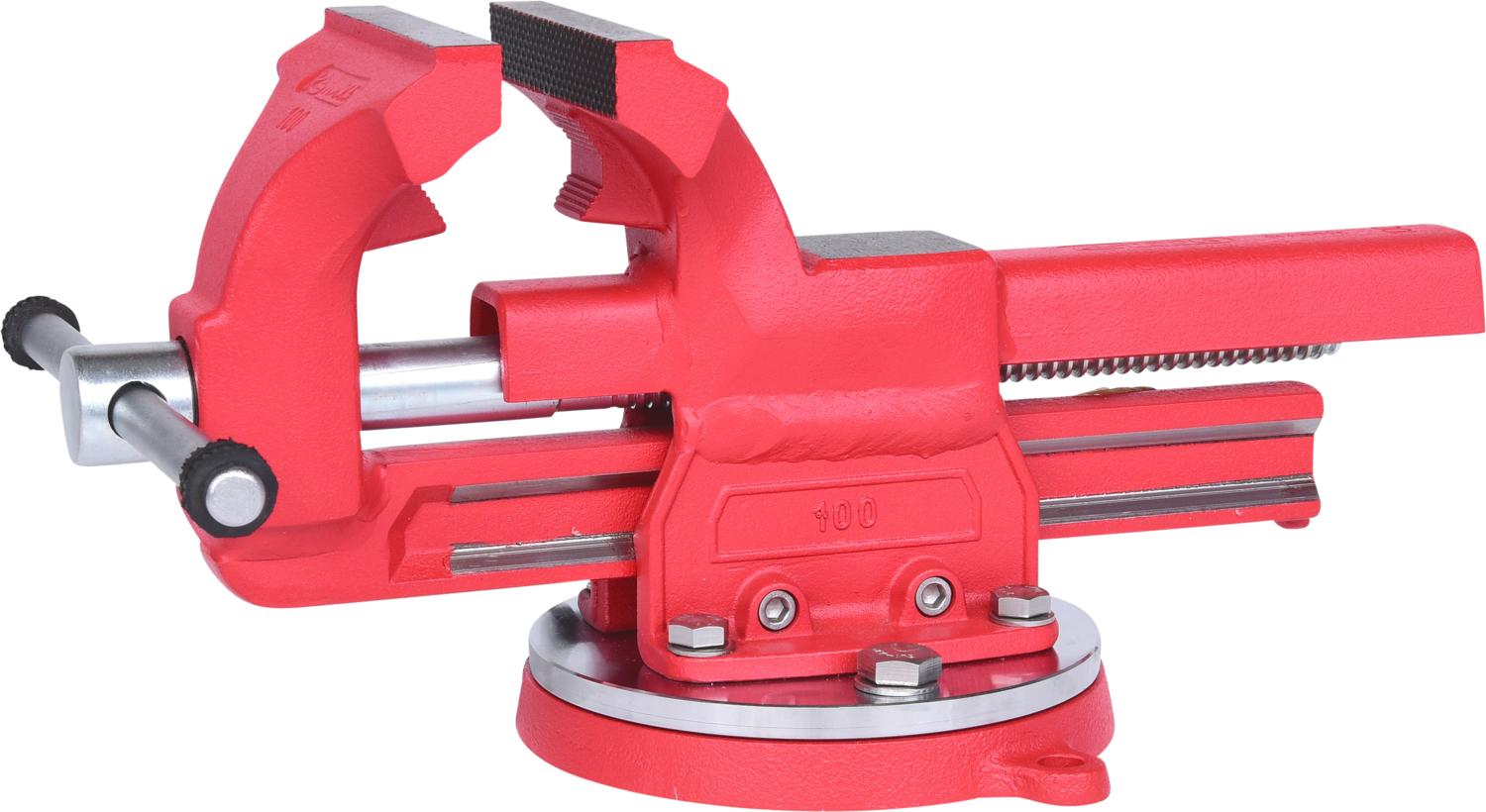 KS TOOLS Étau à mors parallèles avec plateau tournant, 90 mm | Leroy Merlin