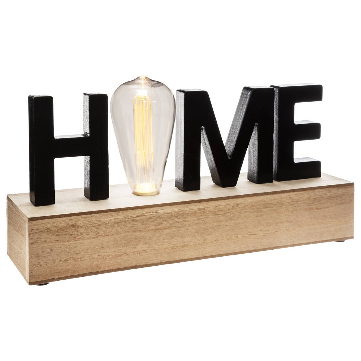 Atmosphera - LED de sobremesa con la palabra 'Home' 16 x 34 cm | Leroy ...