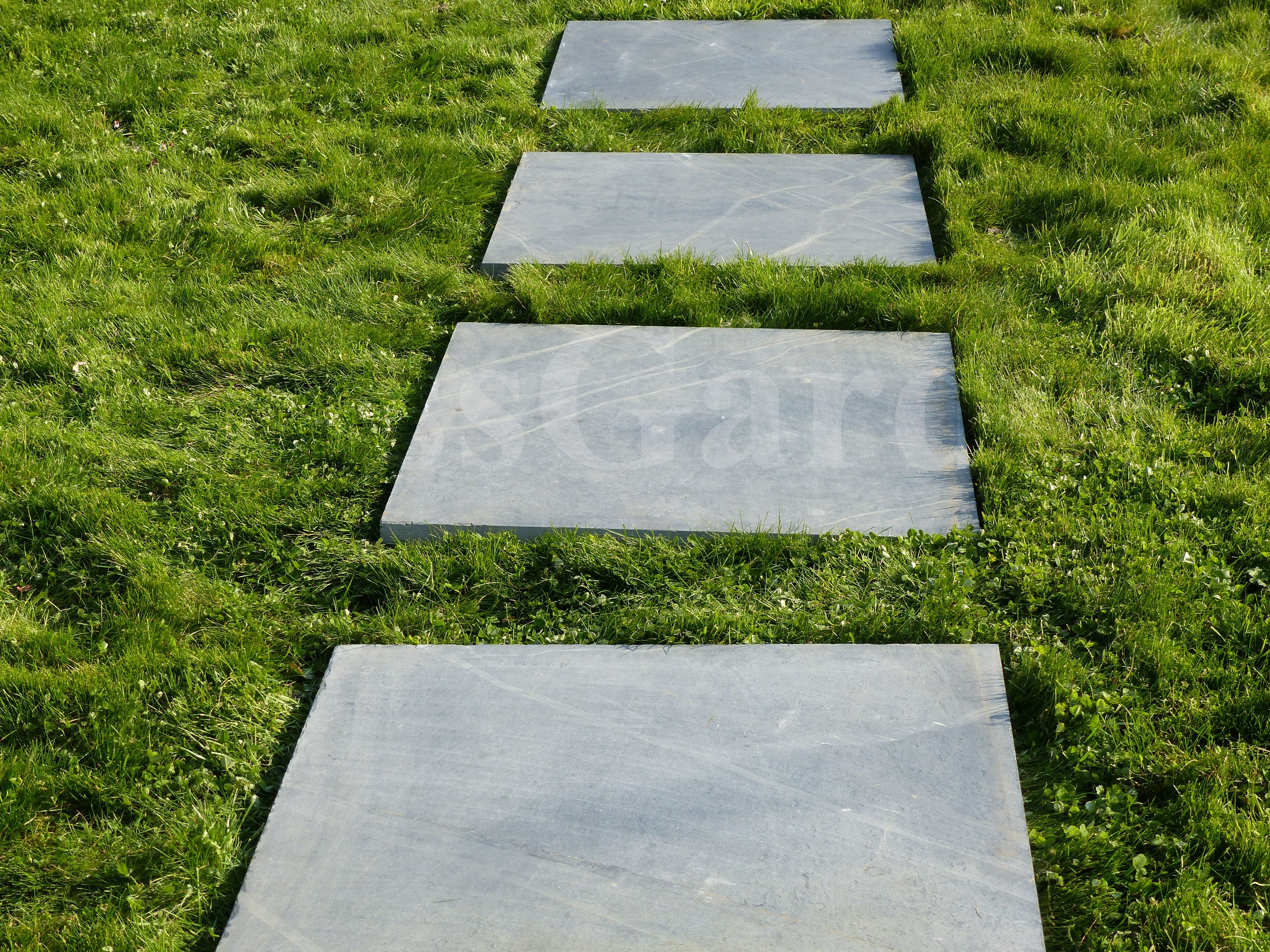 Dalle Sciée Pas Japonais 80x80 pack 16 pièces | Leroy Merlin