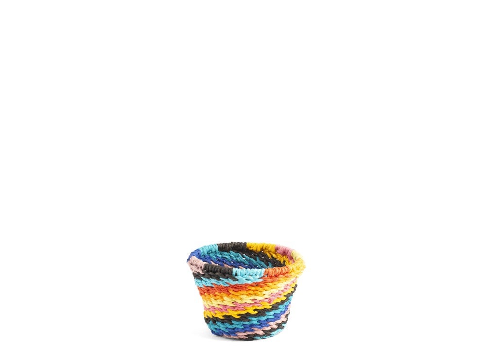Panier en fibre de papier coloré 10,5x8,5cm. Certifié FSC. | Leroy Merlin