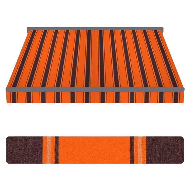 Toile de remplacement pour store banne 4,5 x 4 m - Tissu acrylique ...