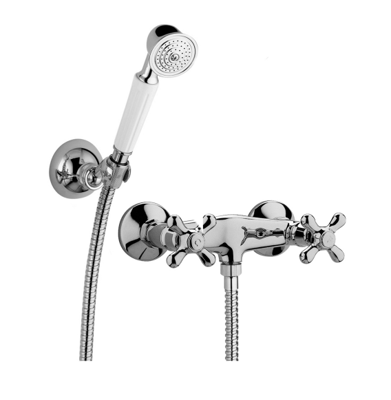 Paffoni Gold Finish groupe de douche série Iris IRV168DGF | Leroy Merlin