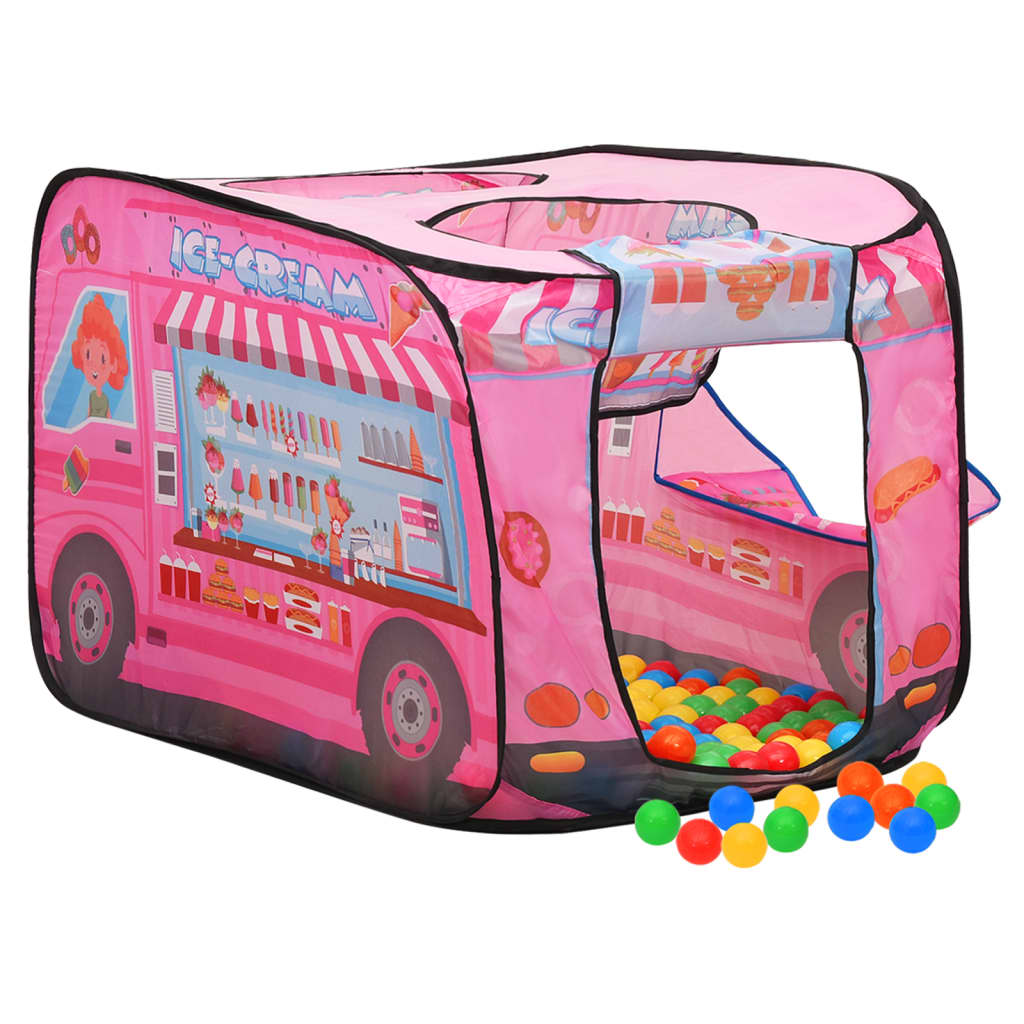 Tonnelle de jardin | Tente de jeu pour enfants avec 250 balles Rose ...