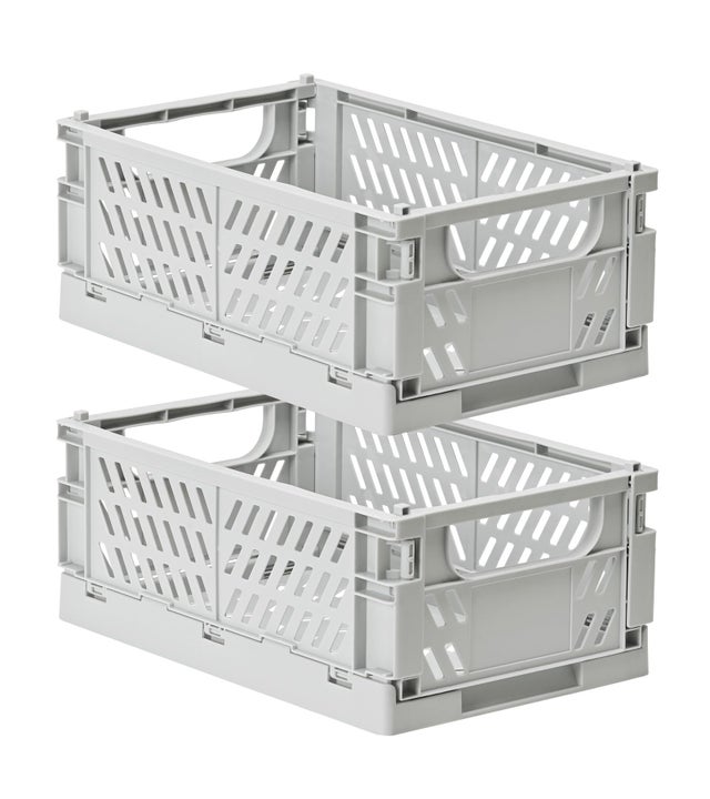 Cajas plegables: organizan y ahorran espacio útil