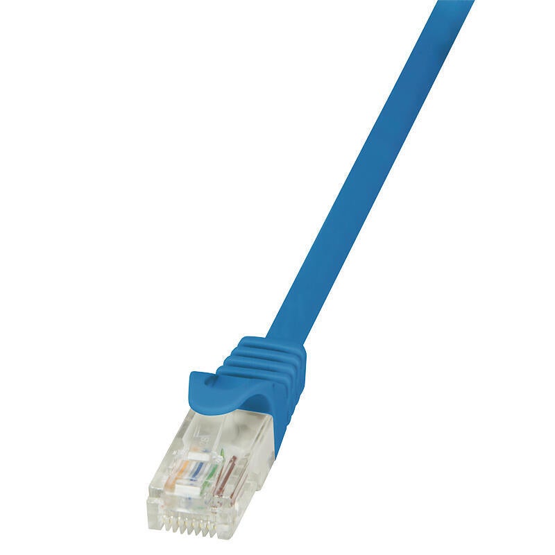 Logilink cat.6 u/utp 10m c ble r seau cat6 u/utp (utp) bleu | Leroy Merlin