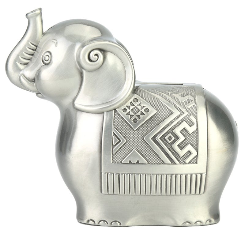 Tirelire en alliage en forme d'éléphant mignon, boîte à monnaie pour ...