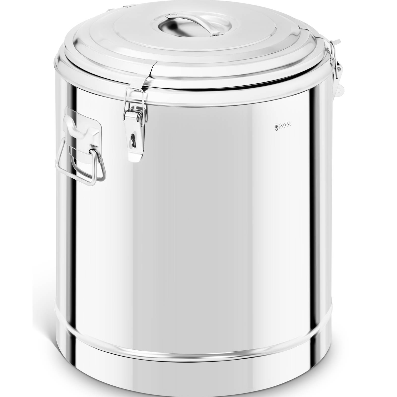 Contenitore Termico Acciaio Inox Thermos Isolante Trasporto Alimenti ...