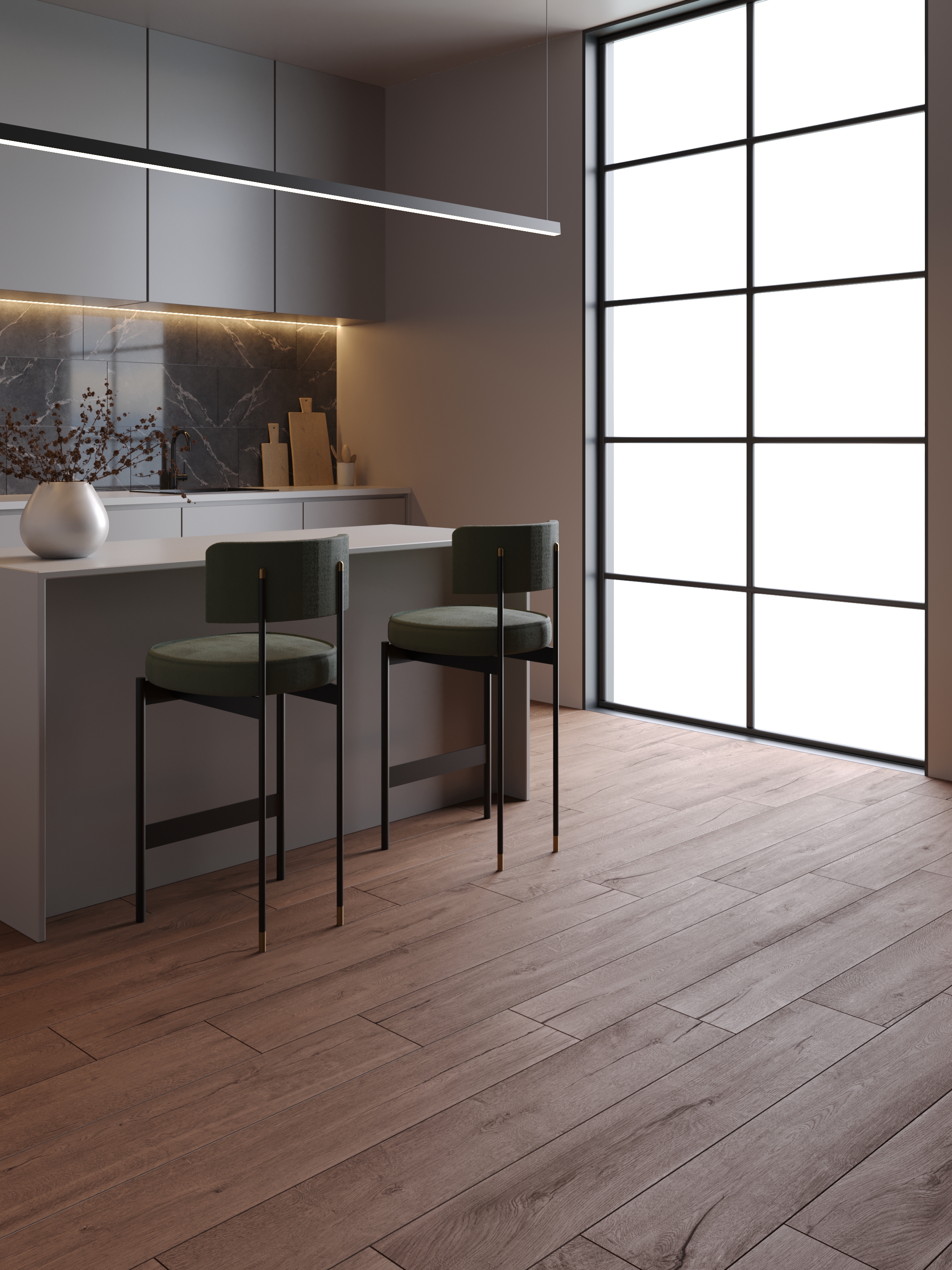 Carrelage sol / mur effet bois naturel DIAMOND CHESTNUT l.20 x L.120 cm ...