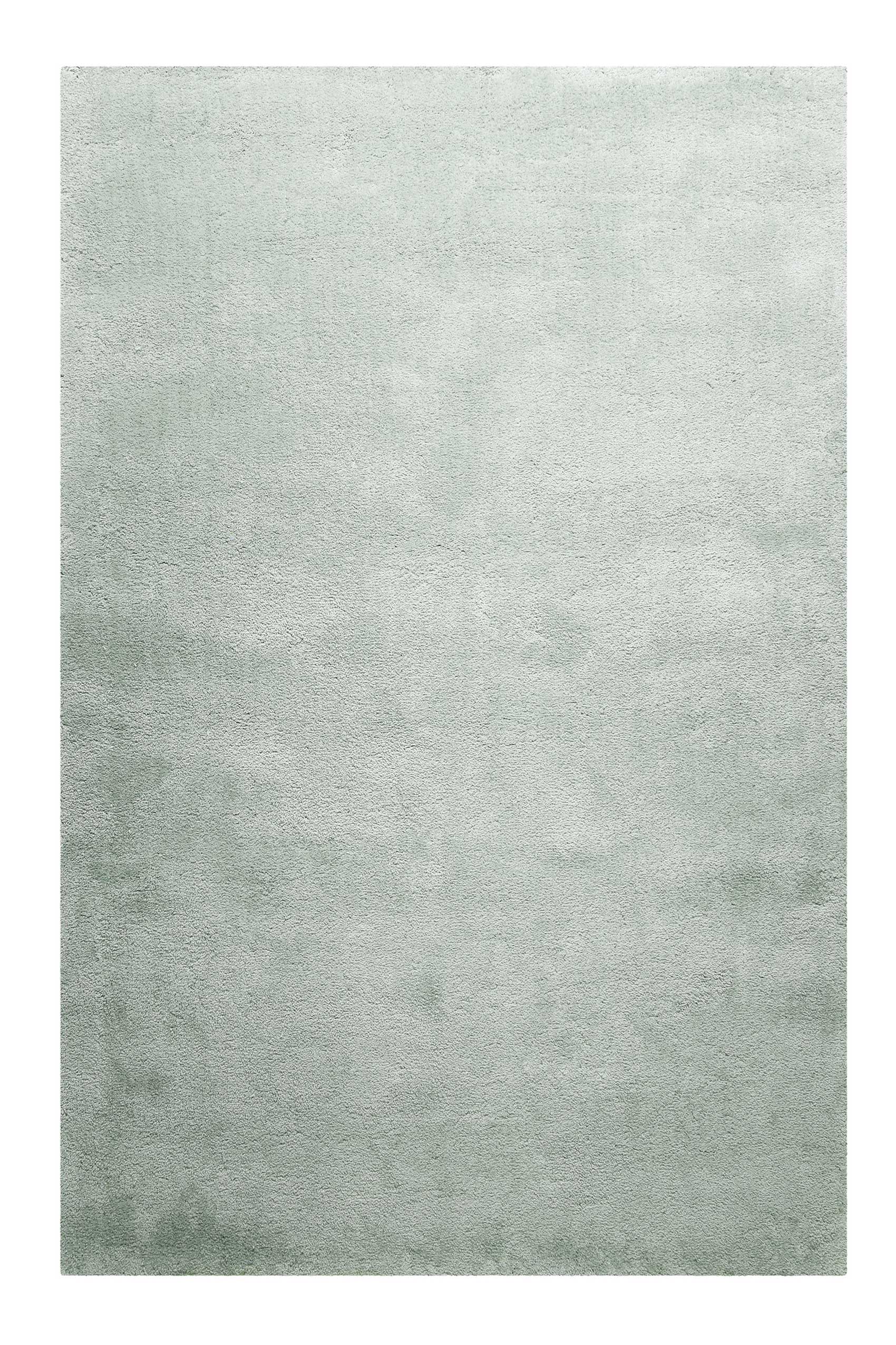 Tapis en microfibre dense gris-vert 130x190 cm PISA | Leroy Merlin