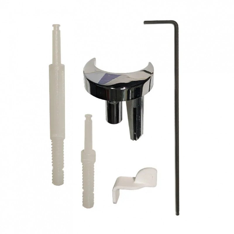 Bouton poussoir 3 à 6 litres anti-vandalisme, pour WC Dual-Flush ...